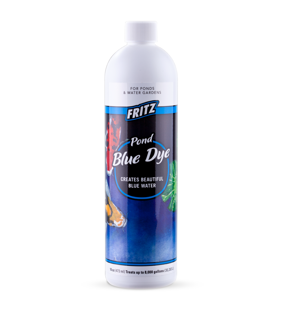 FRITZ Pond Blue Dye – Modern Aquatic Design Aquariums