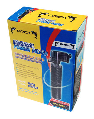 Orca Internal Power Filter SP-1600F – Modern Aquatic Design Aquariums