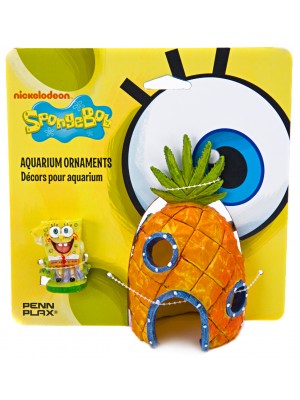 SpongeBob Squarepants SpongeBob and Pineapple 2 Pack – Modern Aquatic ...