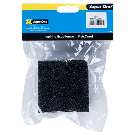 Aqua One Black Sponge 2pk - 26S – Modern Aquatic Design Aquariums