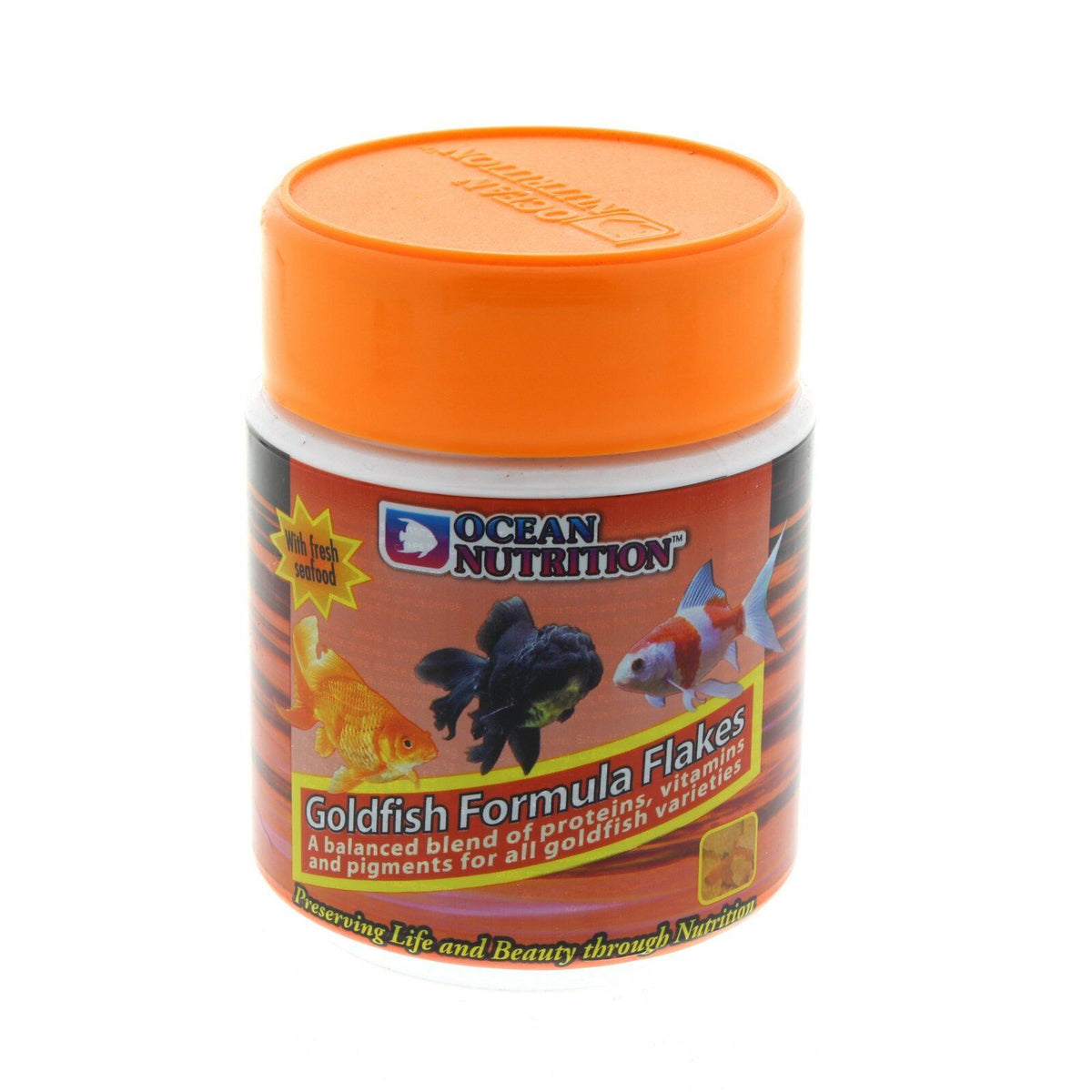 Ocean Nutrition Goldfish Formula Flake – Modern Aquatic Design Aquariums